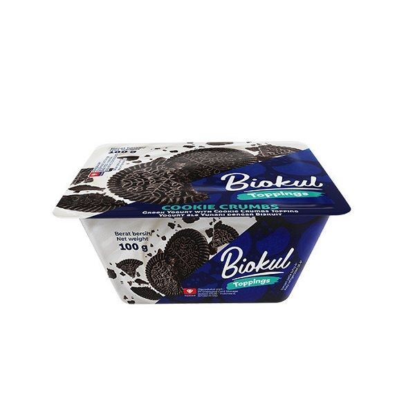 Jual BIOKUL YOGHURT GREEK TOPPINGS COOKIES 100GR | Shopee Indonesia