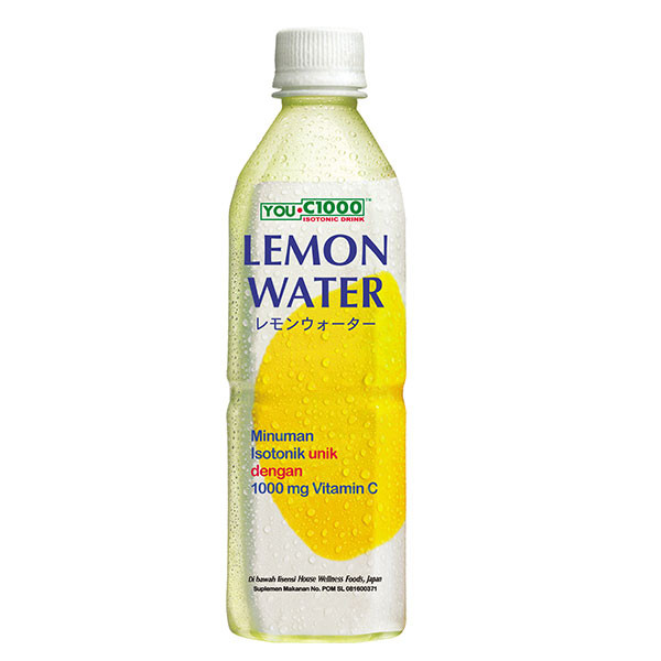 Jual YOU C 1000 ISOTONIK LEMON WATER 500 ML | Shopee Indonesia