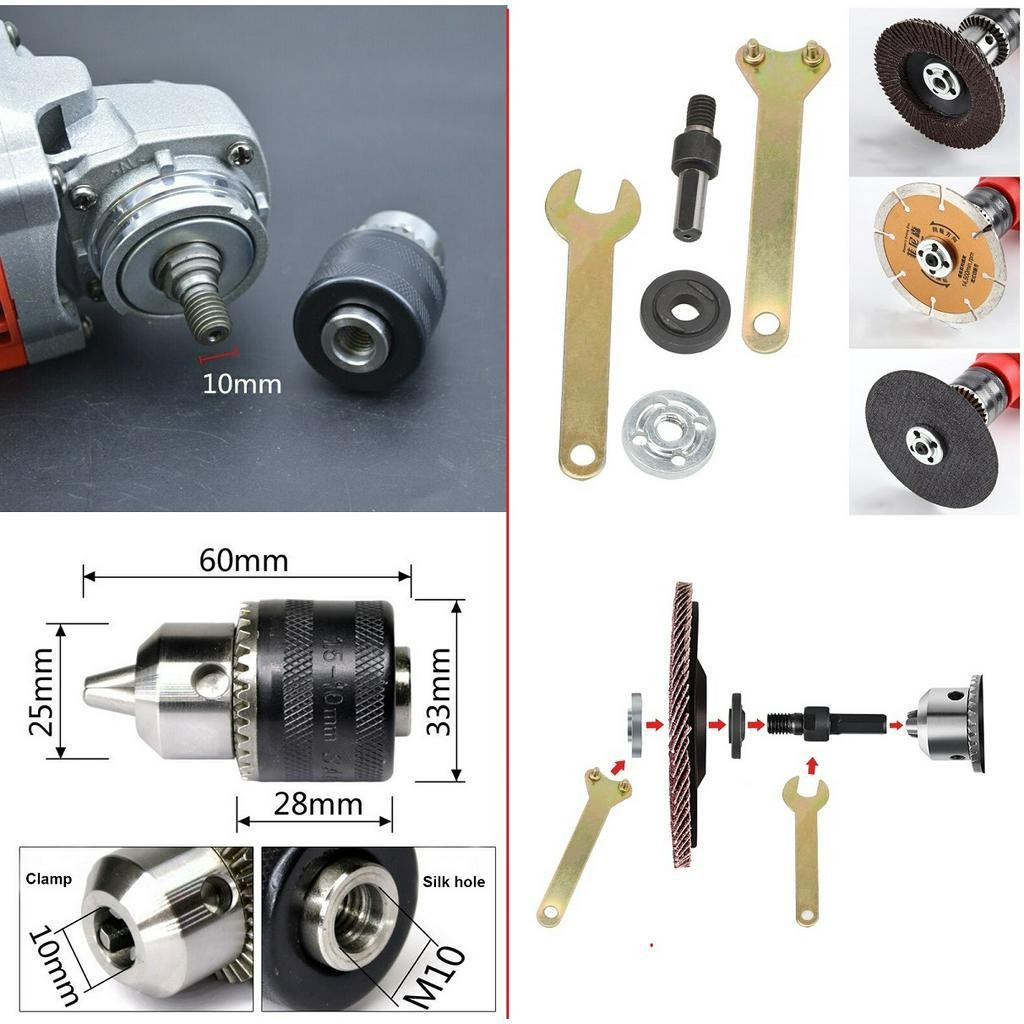 Jual Eleganterra Adaptor Bor Ke Gerinda Adaptor Gerinda Ke Bor Kepala ...