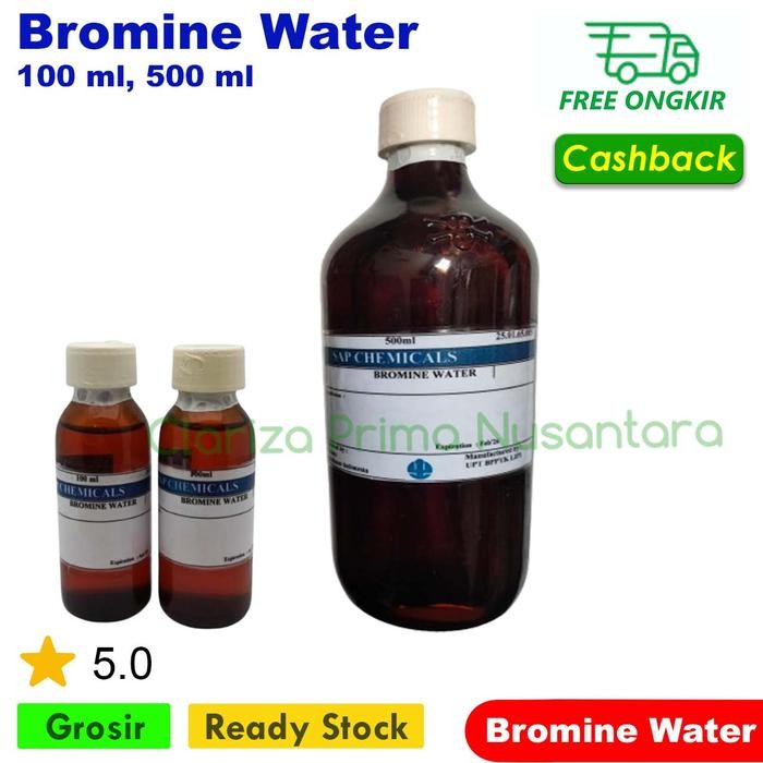 Jual Bromine Water Bromin Water Air Bromin ukuran 100ml , 500ml ...