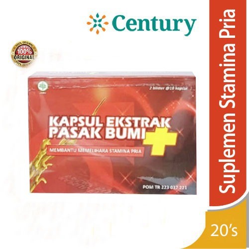 Jual KAPSUL EKSTRAK PASAK BUMI 20`S | Shopee Indonesia