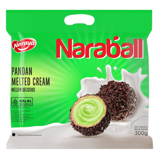 Jual Andrianbijaksana Naraya Naraball Wafer Ball Original Chocolate ...
