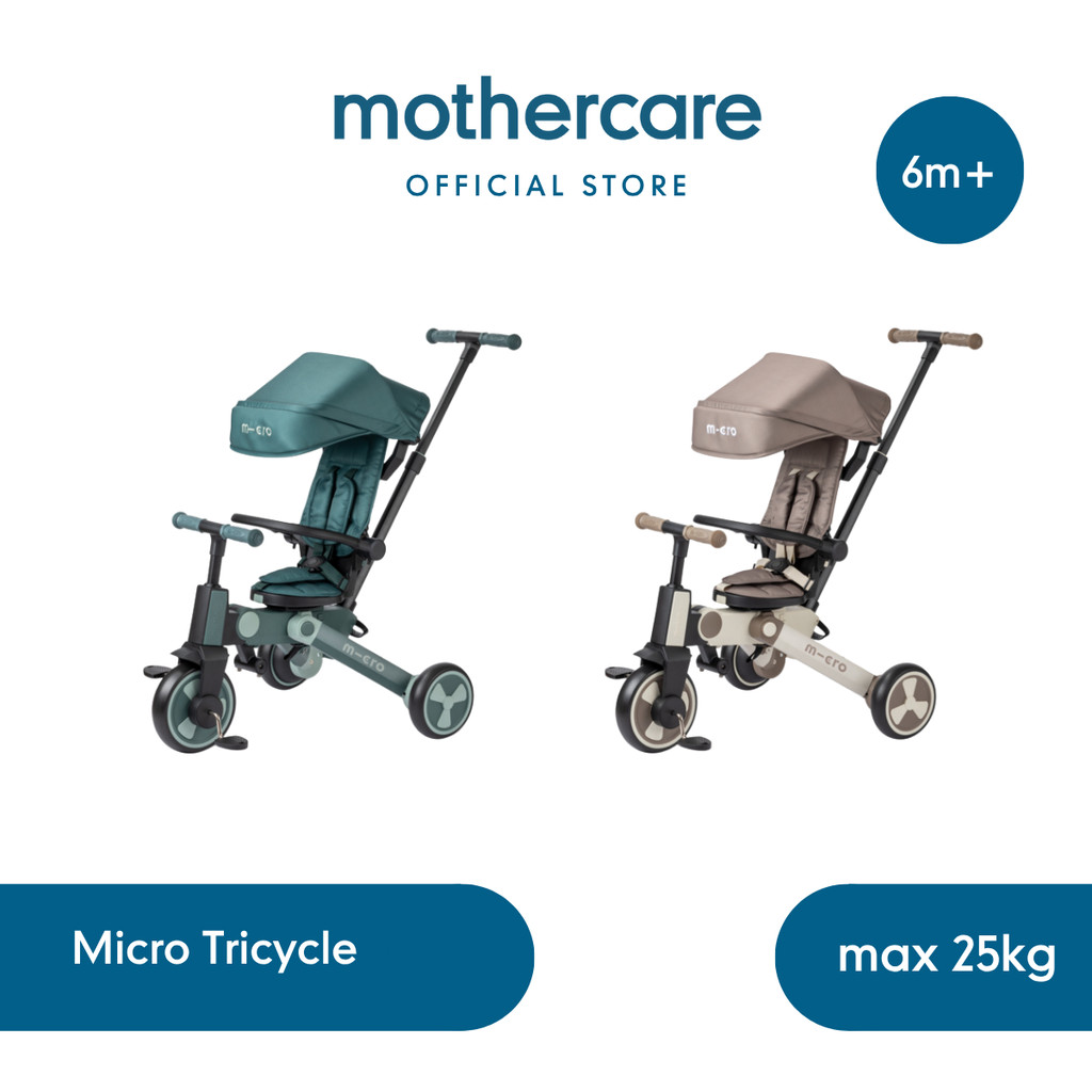 Jual Micro 7in1 Tricycle (Pushchair, Trike, Bike, Ride-On) - Sepeda ...
