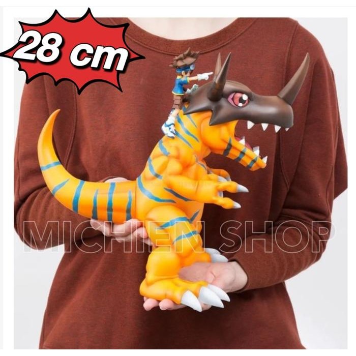 Jual Kidofunzone - Digimon Adventure Agumon Action Figure Big Size ...