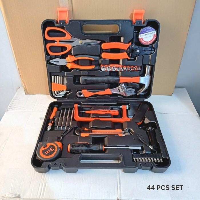 Jual Tool Kit Toolkit Box Set Kunci 44 Pcs | Shopee Indonesia