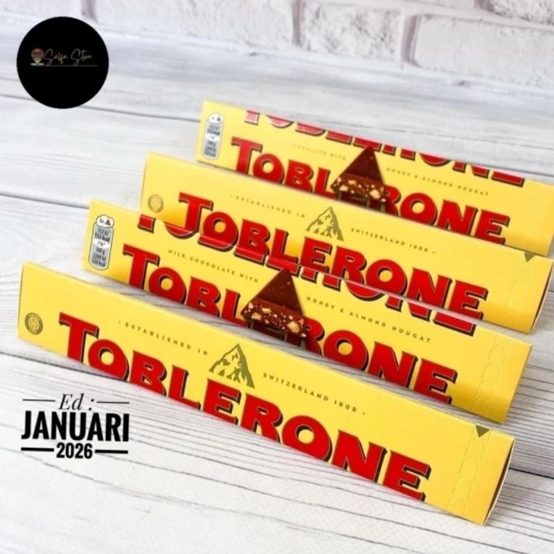 Jual Toblerone Milk Chocolate 100gr Halal Original WE!! | Shopee Indonesia