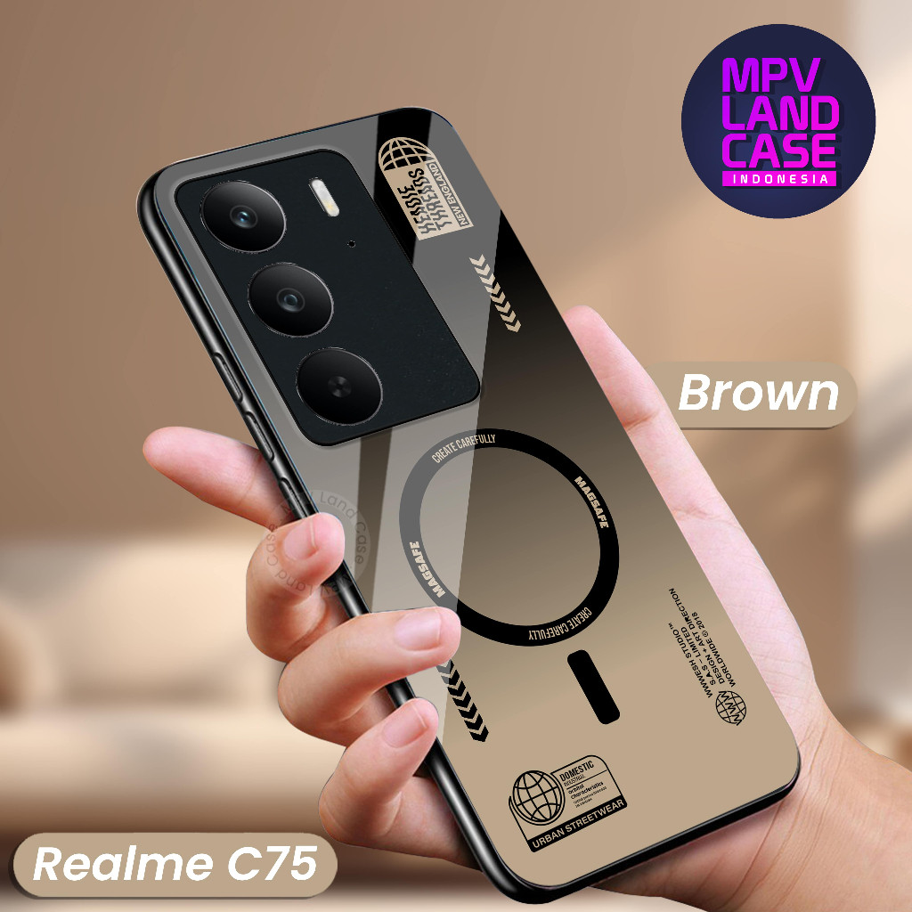 Jual [SGA-50] Softcase Glass Akrilik For Realme C75 Softcase Terbaru ...