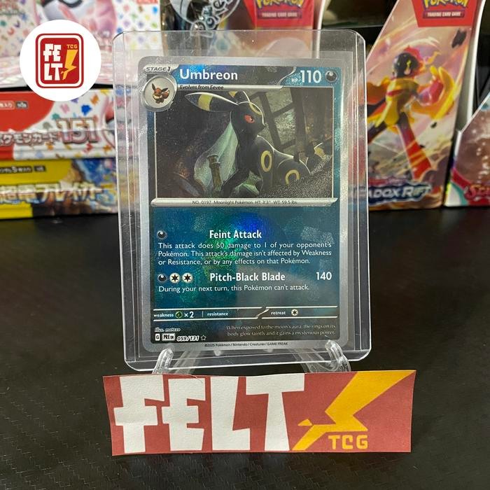 Jual Umbreon 059/131 Pokeball - Prismatic Evolution PREen Pokemon TCG ...