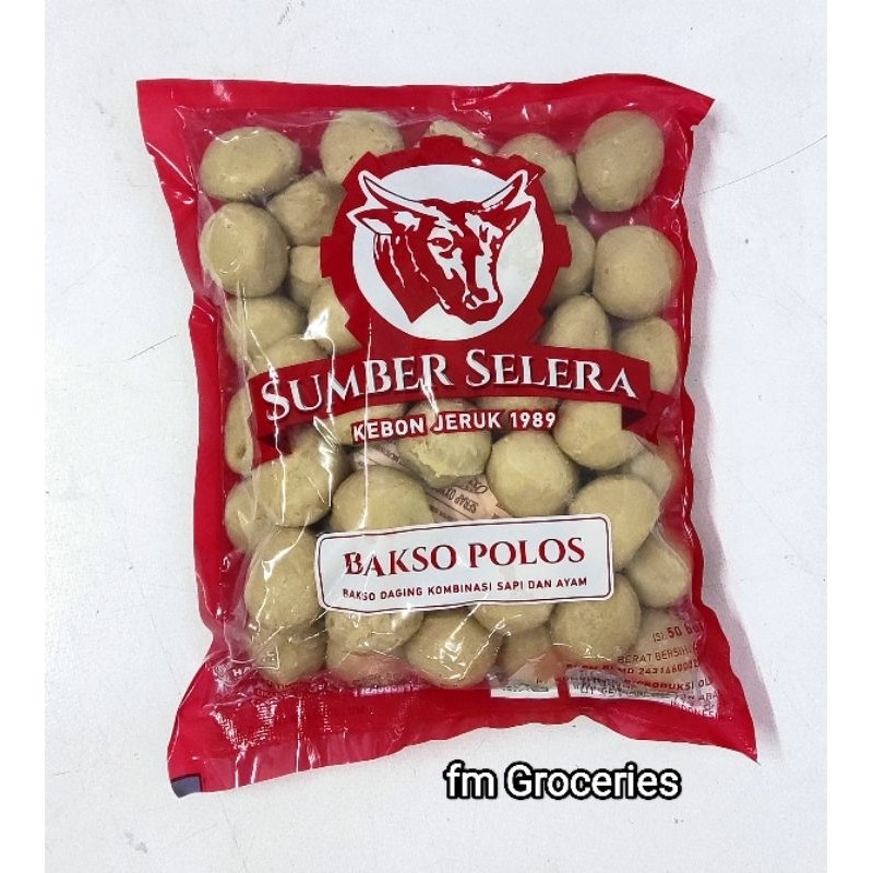 Jual Sumber Selera Bakso Polos Isi 50 Sumber Selera Bakso Sapi Polos ...