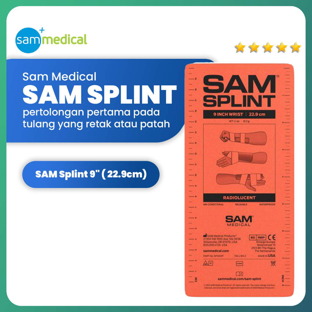 Jual SAM Splint / Spalk / Supporter / Penyangga / Splint Patah Tulang ...
