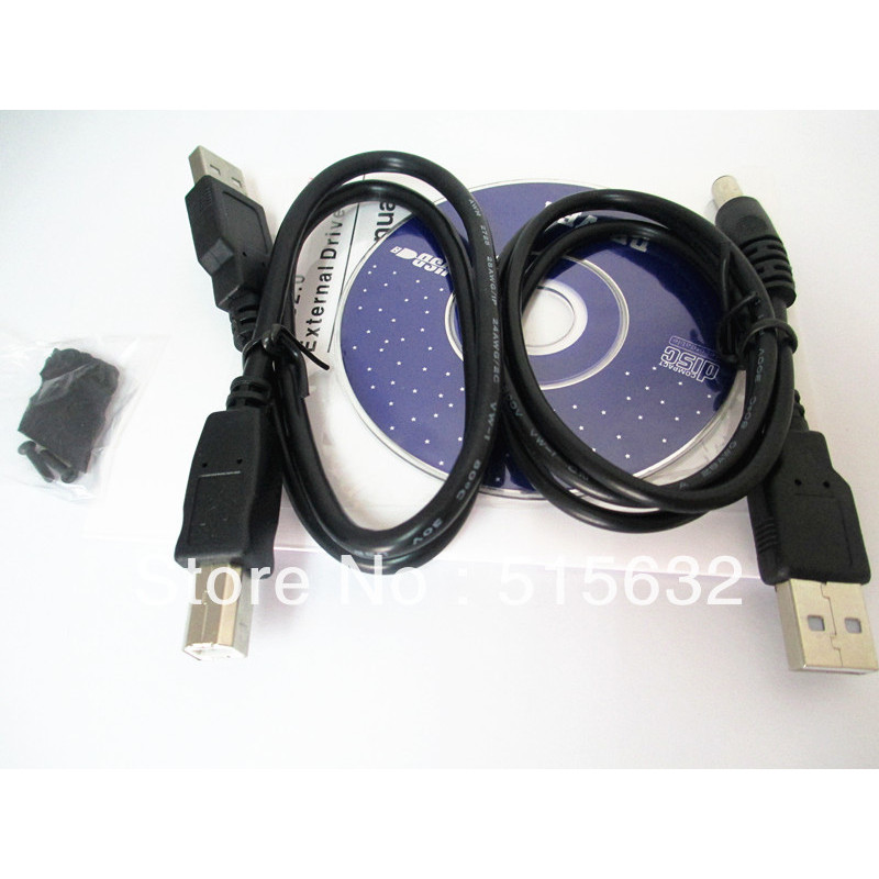 Jual Laptop External USB 2.0 CD DVD ROM Portable Drive Enclosure IDE ...
