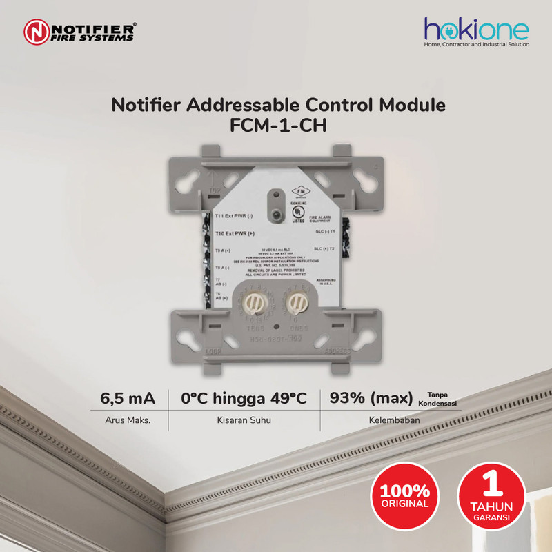 Jual Notifier Addressable Control Module - FCM-1-CH | Shopee Indonesia