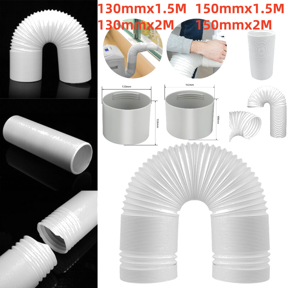 Jual 1.5M/2M Duct Extension Pipe Telescopic Flexible Air Conditioner ...