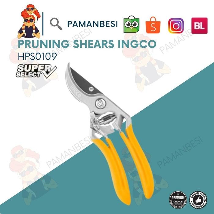 Jual Terlaris Ingco Gunting Dahan Pruning Shears Gunting Kebun Gunting ...