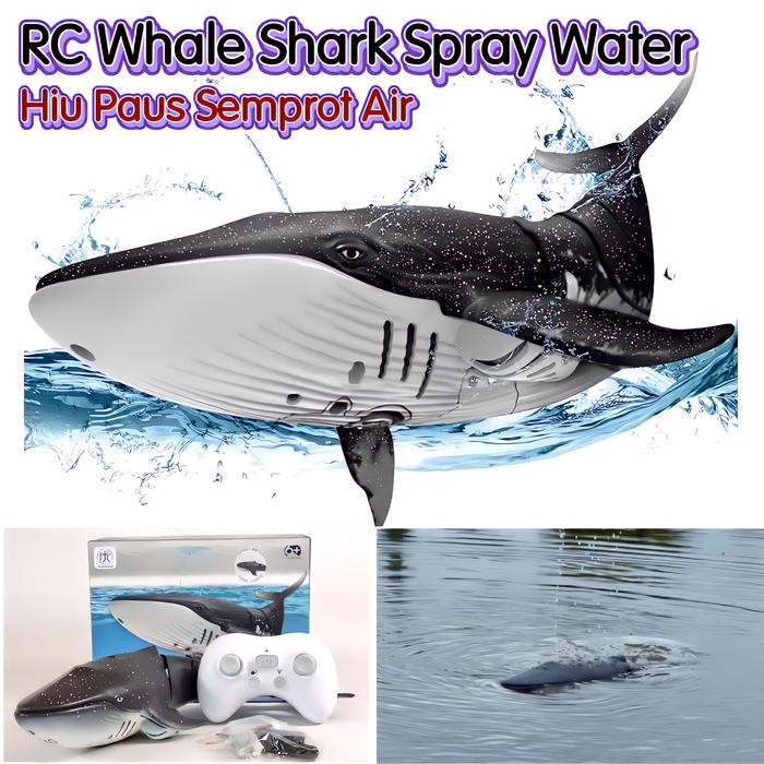 Jual Spryz Toys - Mainan Remote Control Rc Hiu Robot Ikan Shark Remot ...