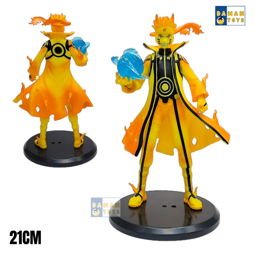 Jual Action Figure Naruto Kyubi Biju Mode Rasengan Six Pats Rikudo ...