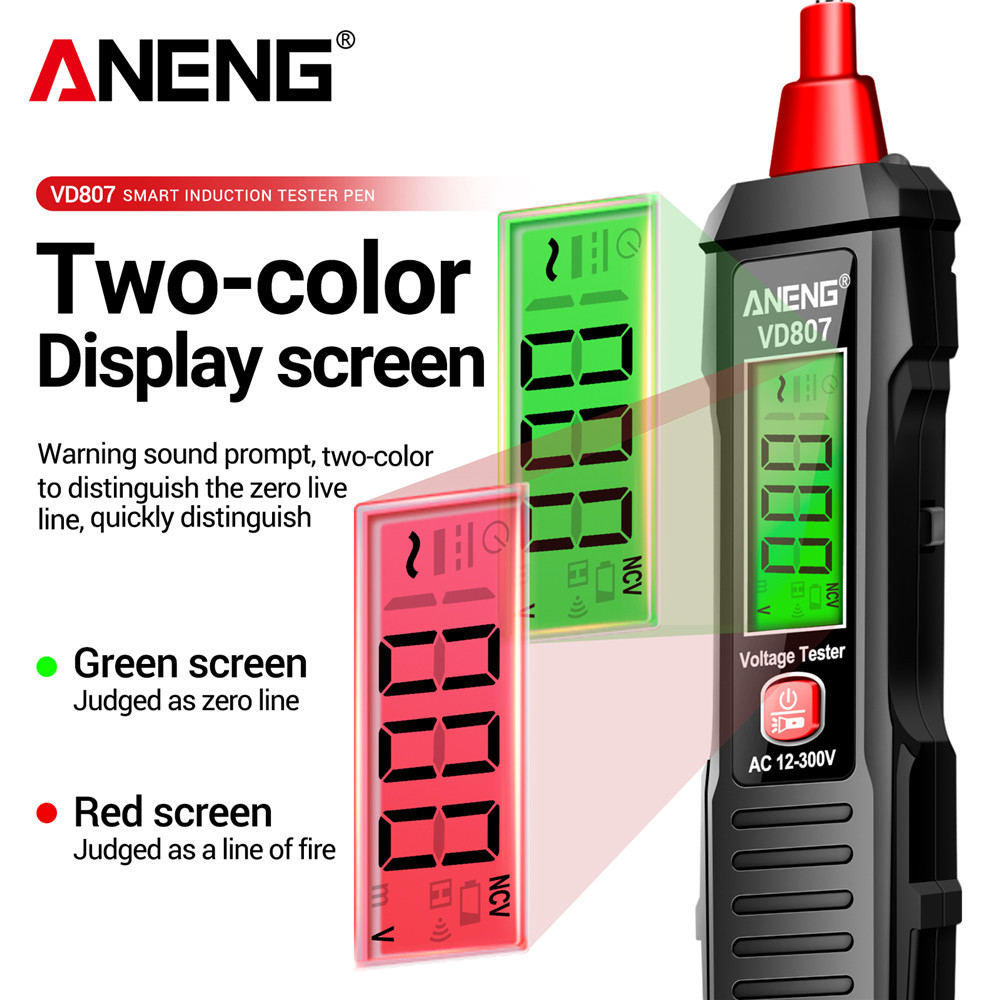 Jual ANENG Digital Multimeter Tespen Tester Obeng Minus AC Voltage ...