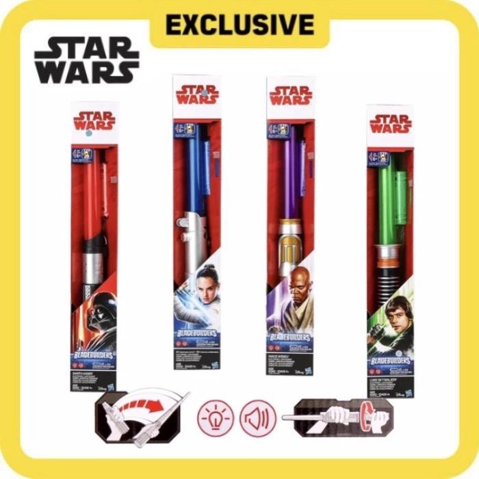 Jual Lightsaber Bladebuilders Star Wars Starwars Hasbro Rey Darth Vader ...