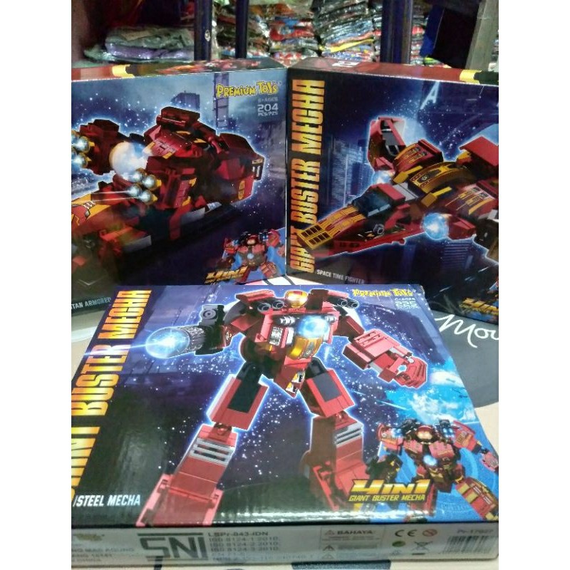 Jual SSN68 Lego Giant Buster Mecha/ Lego Ironman (17927) | Shopee Indonesia