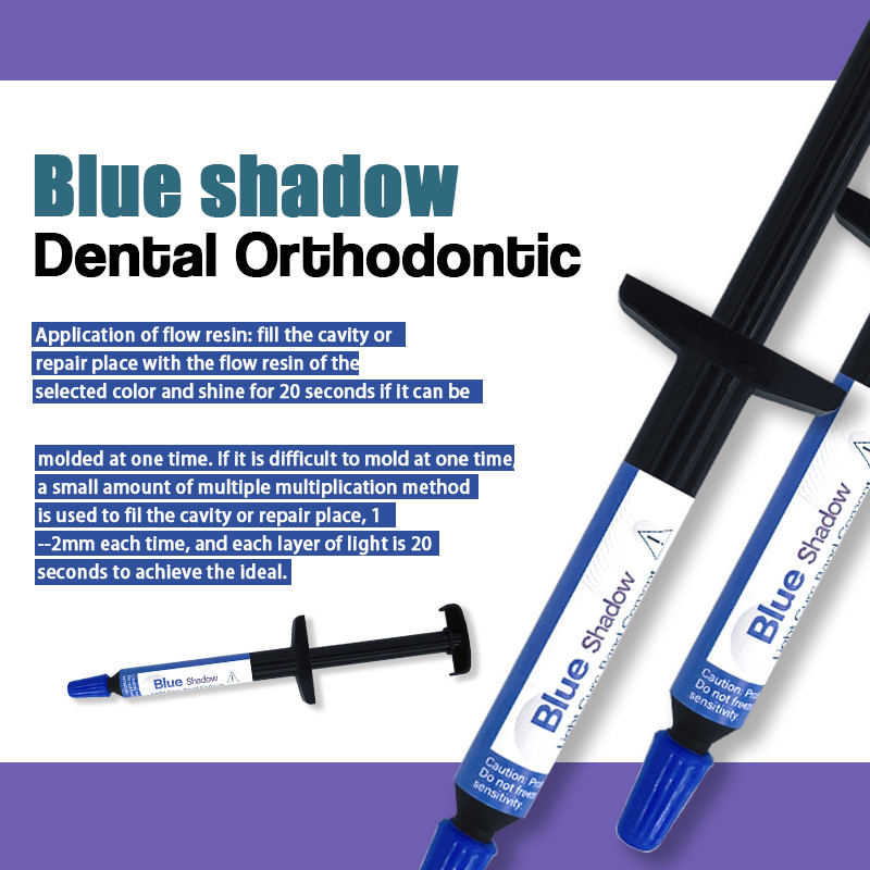 Jual 1Pcs Dental Orthodontic Adhesive Light-Cure Self-Cure Blue Glue ...