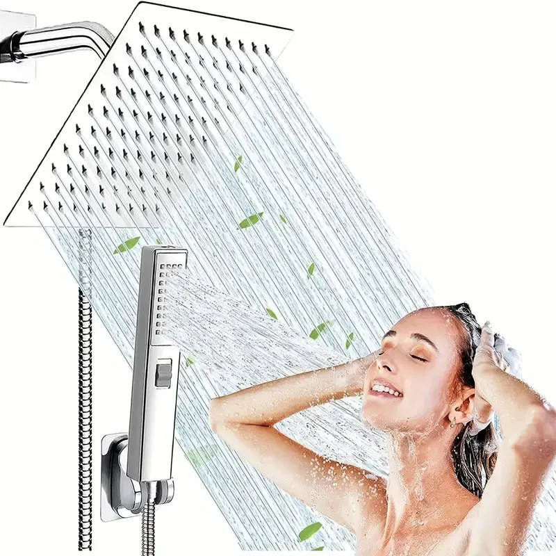 Jual Bathroom and Rain Pressure Black Full Showers Spray Scottish ...