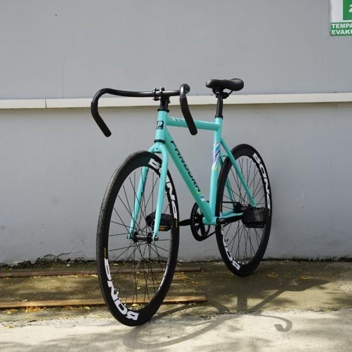 Jual Sepeda Fixie Element Police Toronto FX Pandora | Shopee Indonesia