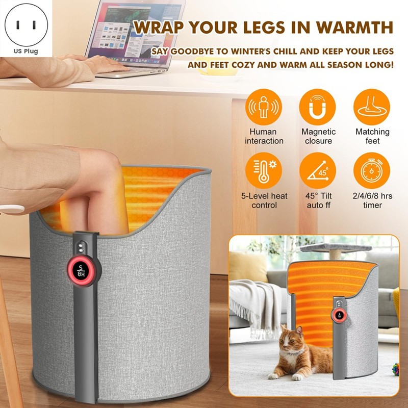 Jual Space Heater Under Desk, Portable Heater For Office Home,170W ...