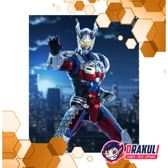Jual ZD Toys Ultraman Light-Up Series - Ultraman Zero Suit | Shopee ...