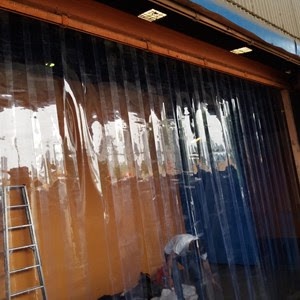 Jual Tirai Pvc Curtain Clear Roll ( Plastik 2mm x 20cm Transparant ...