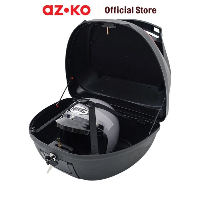 Jual Azko Otto Klasse 42 Ltr Box Motor Pp Round Motorcycle Box Bagasi ...