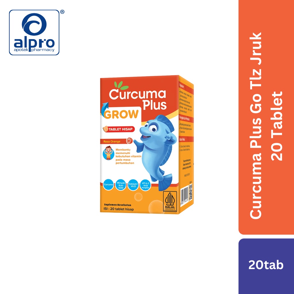 Jual Curcuma Plus Go Tlz Jruk 20 Tablet | Shopee Indonesia