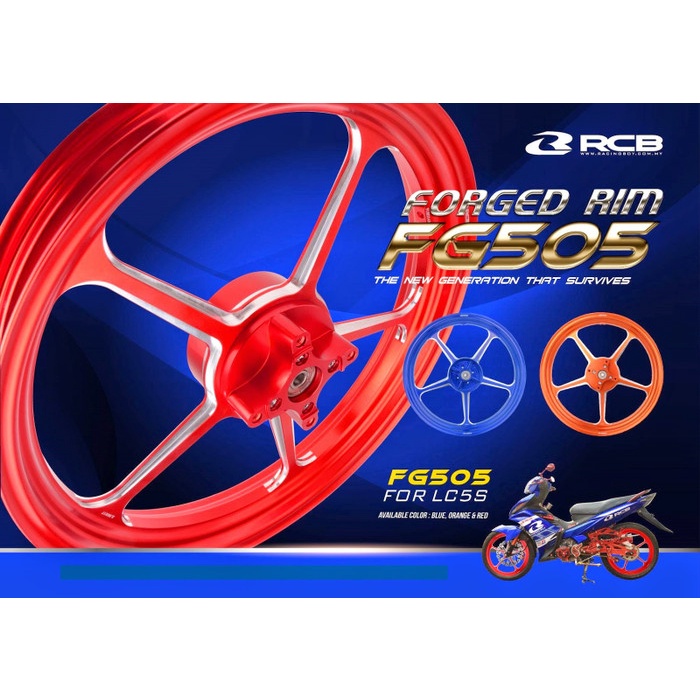 Jual Velg Rcb Fg 505 Jupiter Mx Series Forged Rims | Shopee Indonesia