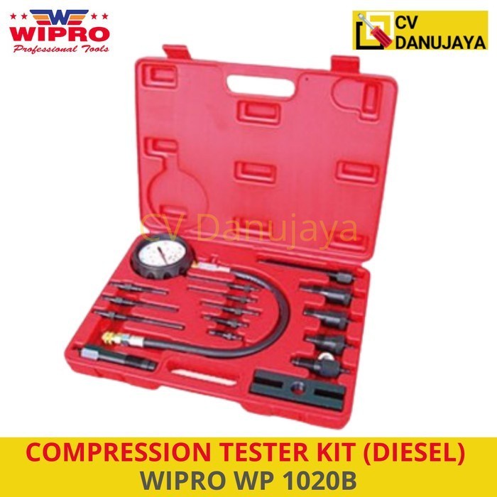 Jual Alat Tes Kompresi Compression Tester Kit Mobil Diesel Wipro Wp ...