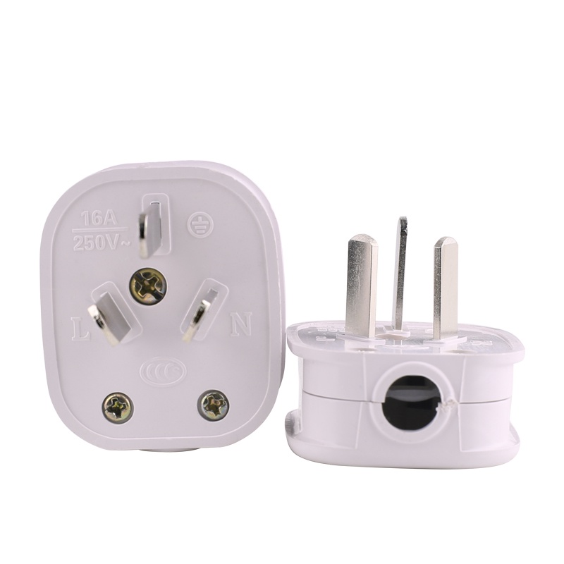 Jual CAGA AU CN Power Plug 10A 16A 250V AC Electrical Power Rewireable Plug Male Adaptor ...