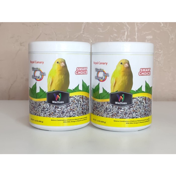 Jual Wachsen Pakan Burung Kenari Smart Choice Royal Canary Duo(Isi ...