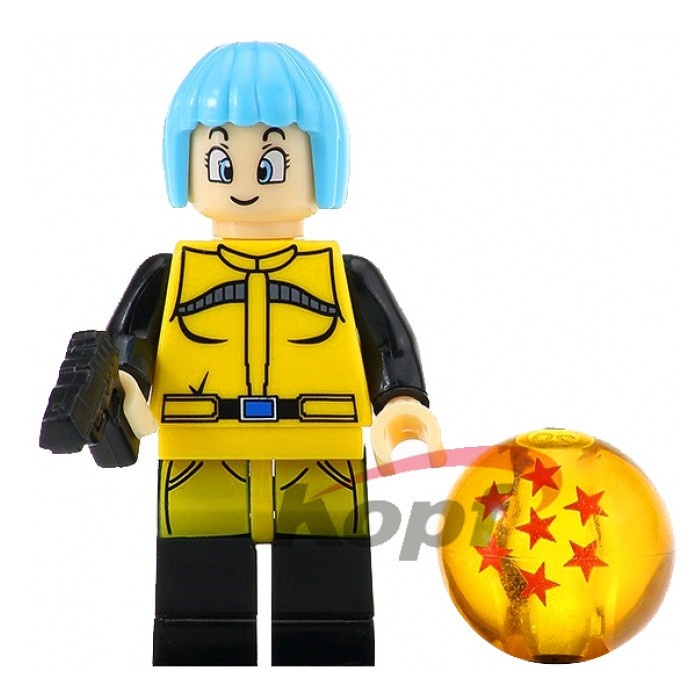 Jual Dragon Ball Bulma Burma Capsule Corp Action Mini Figure Minifig ...