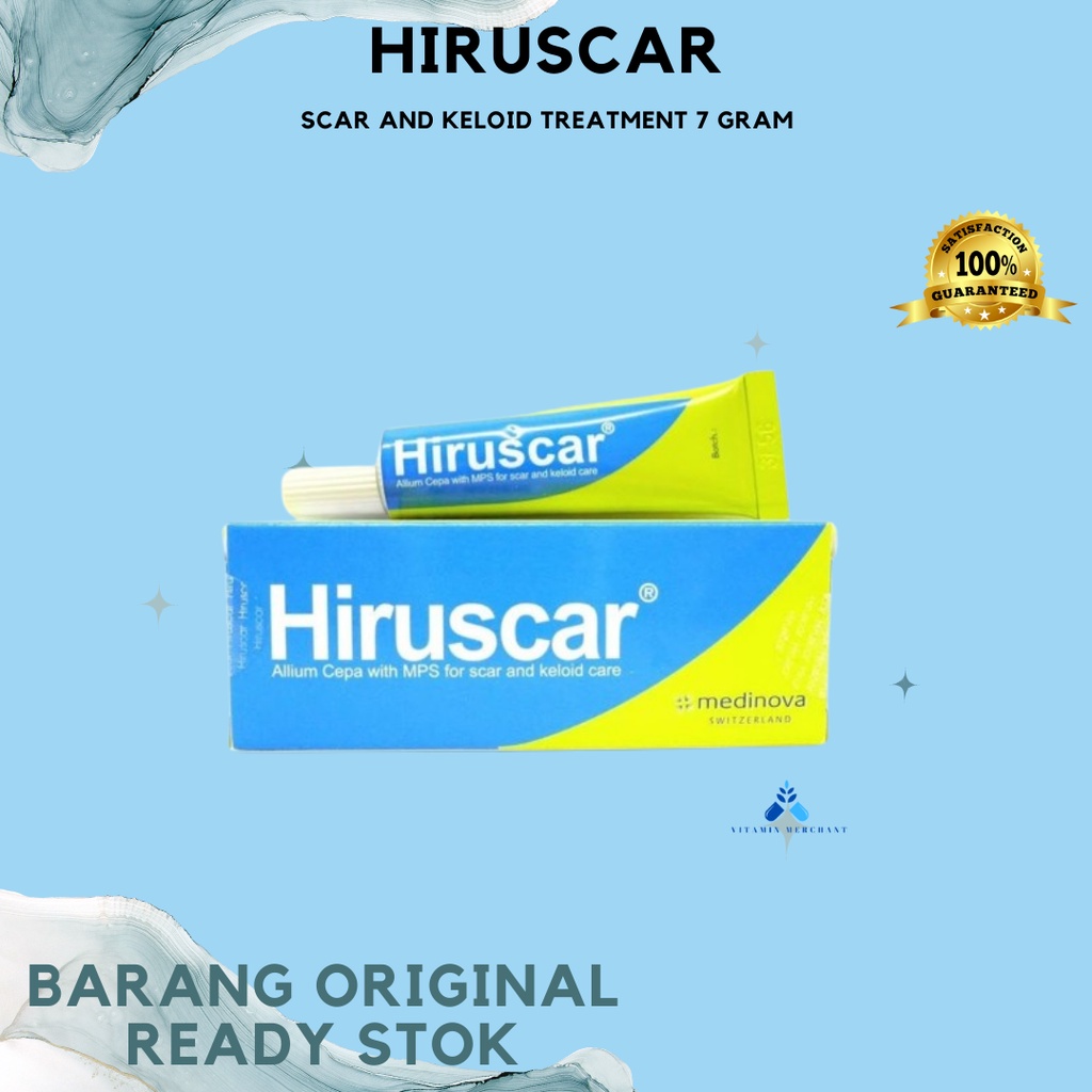 Jual HIRUSCAR SCAR AND KELOID TREATMENT 7 gram | Shopee Indonesia