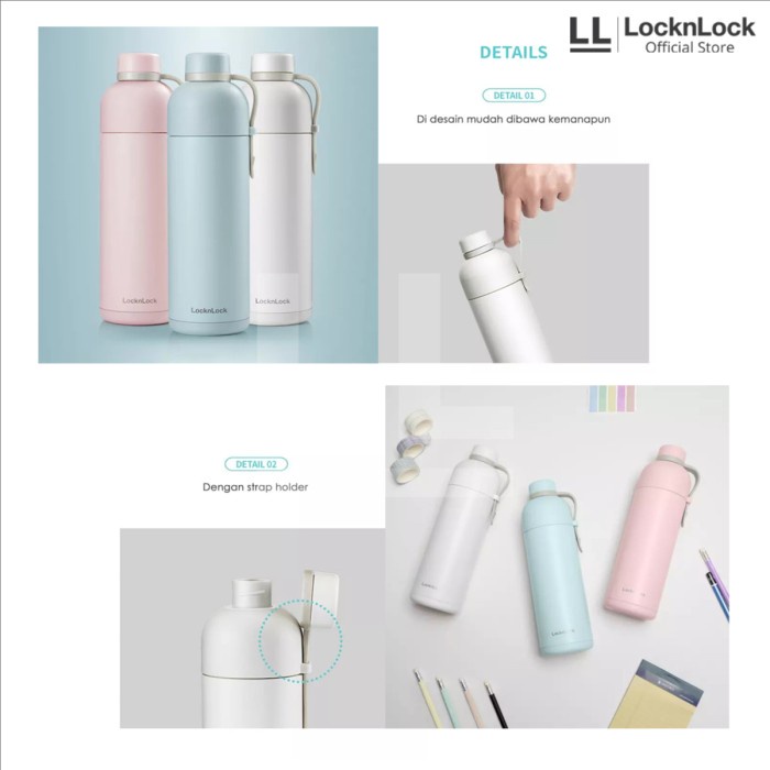 Jual Locknlock Belt Botol Air Num 490Ml - Lhc4267 | Shopee Indonesia
