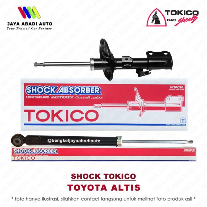 Jual Shock Breaker Tokico - Toyota New Altis Gen 2 2008-2013 (Depan ...