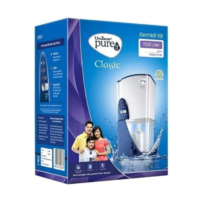 Jual Unilever Pureit Pure It Germkill Filter Air 1500L 1500 L Liter ...