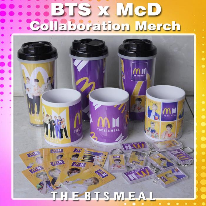 Jual BTS MEAL UNOFFICIAL BTS MERCH TUMBLR DAN MUG MERCHANDISE BTS MEAL ...