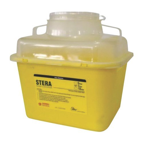 Jual PREMIUM STERA - Sharp Container Box 7Liter /Tempat Sampah Medis 7 ...