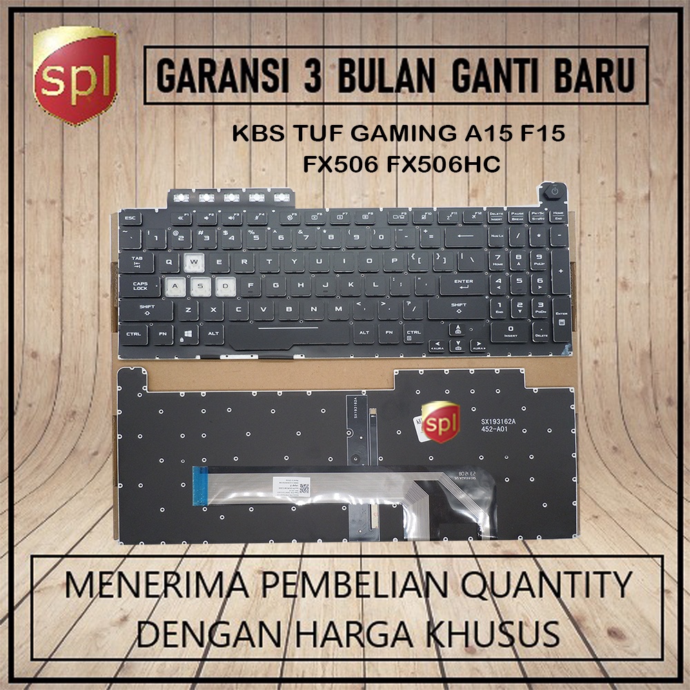Jual Keyboard Asus Tuf Gaming a15 f15 fx506 fx506hc | Shopee Indonesia