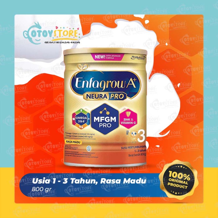 Jual Enfagrow A+3 / A+ 3 Madu 800g / 800 gram ( Kemasan Baru ) | Shopee Indonesia