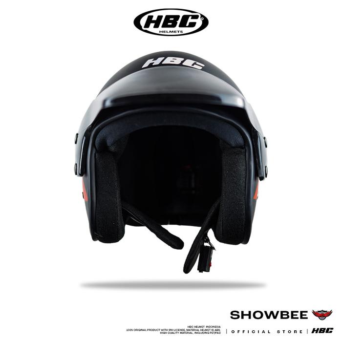 Jual HELM HBC SHOWBEE HELM RETRO HALF FACE SNI | Shopee Indonesia