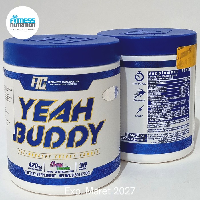 Jual Ronnie Coleman SS Yeah Buddy (Pre-Workout) | Shopee Indonesia