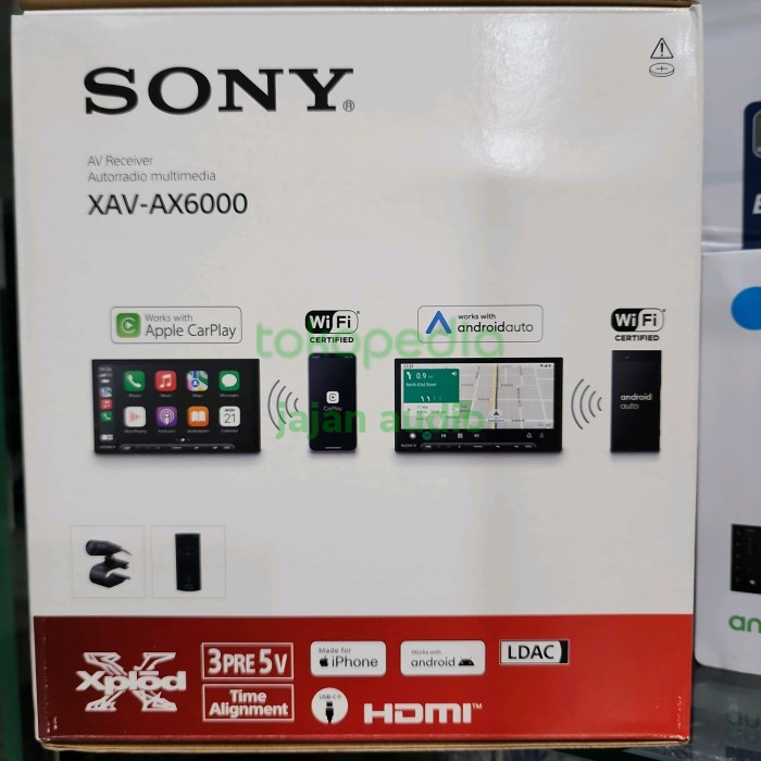 Jual Banyak Dicari Sony Xav Ax6000 Ax 6000 Wireless Apple Carplay ...