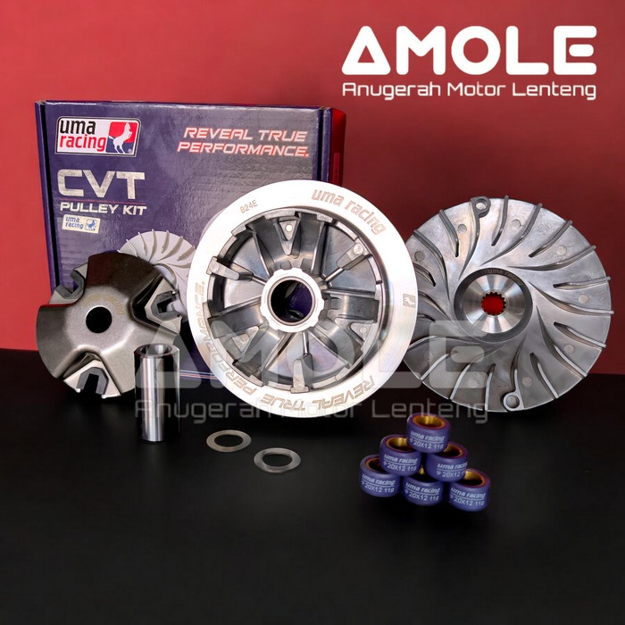 Jual Pulley Kit CVT Rumah Roller Set Uma Racing Yamaha NMax Aerox 155 Lexi | Shopee Indonesia