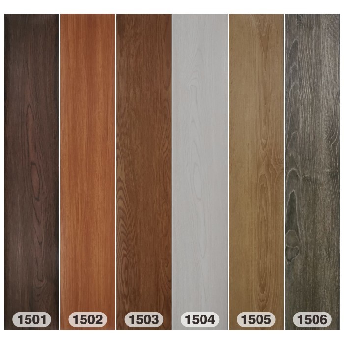 Jual Parket Vinyl Lantai Kayu Stiker / Sticker Lantai Kayu 91,4cm x 15 ...