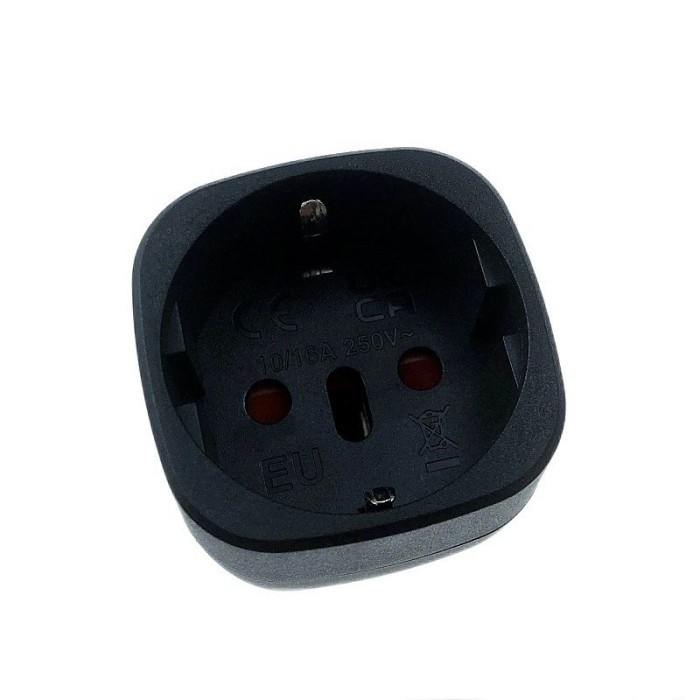 Jual Converter Colokan 2 Ke 3 EU-320 Ke UPS IEC C14 Pin Plug PDU ...